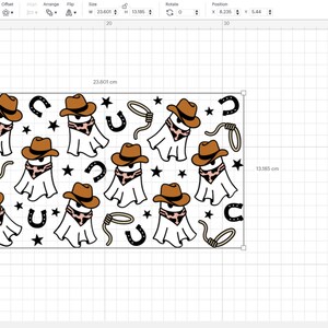 Cowboy Ghost Can Glass Svg, Halloween Boo Haw Can Glass Svg, Spooky ...