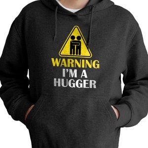 Warning I'm A Hugger Svg, Funny Free Hug Dealer Svg, Sarcastic Caution ...