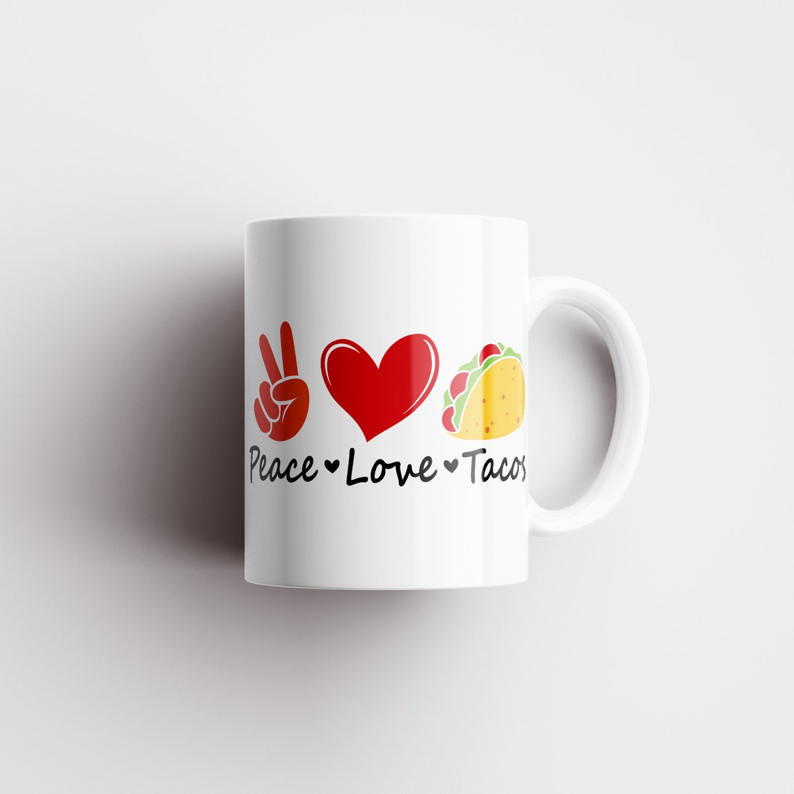 Peace Love Tacos SVG Cinco De Mayo SVG Tacos Lover SVG - Etsy