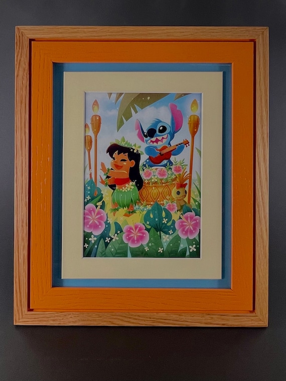 Handmade Lilo and Stitch Inspired Custom Picture Frame Disney - Etsy