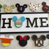 Disney Welcome to Our Home Interchangeable Sign Mickey Mouse Disney ...