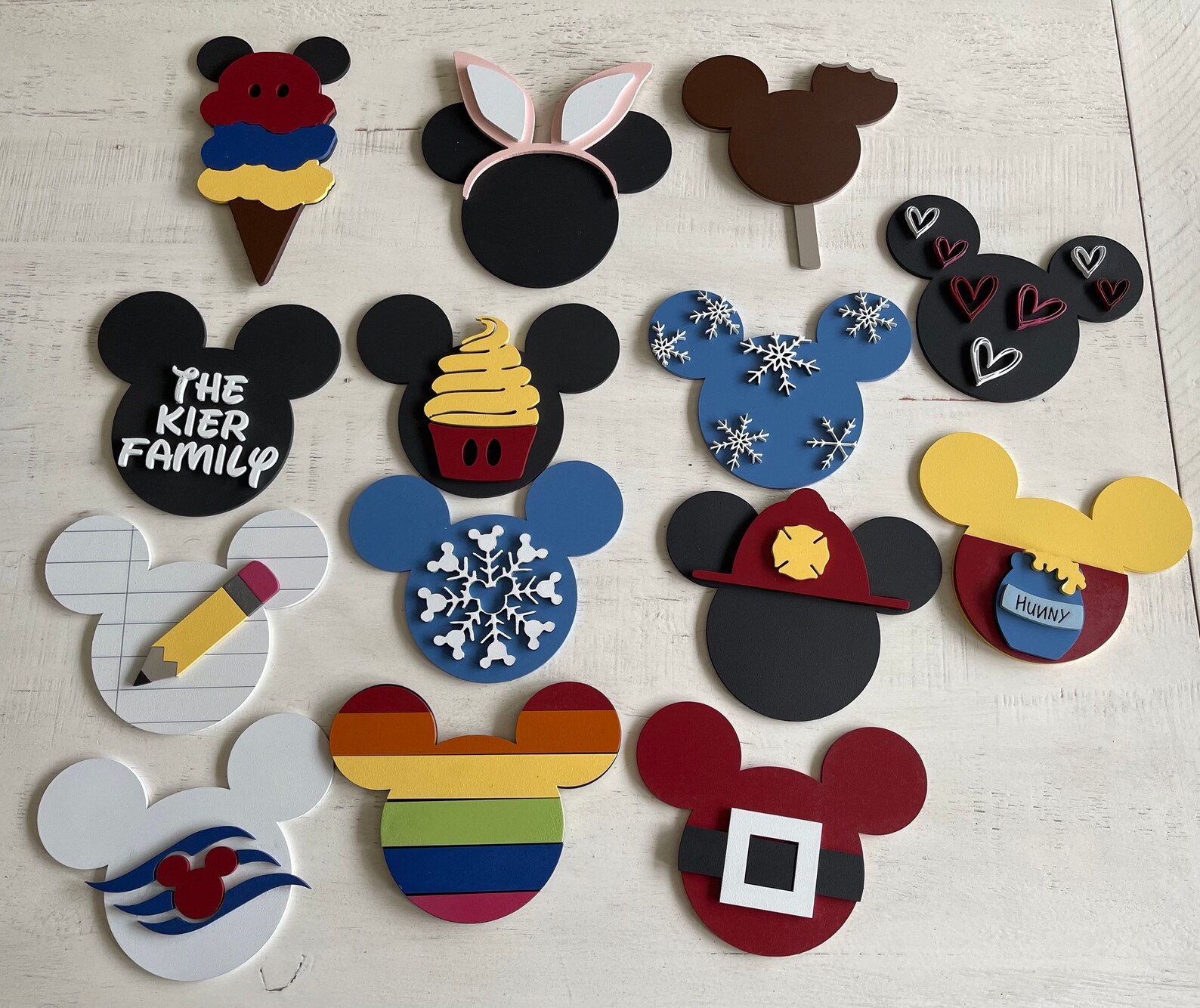 Disney Welcome to Our Home Interchangeable Sign Mickey Mouse Disney ...