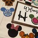 Disney Welcome to Our Home Interchangeable Sign Mickey Mouse - Etsy