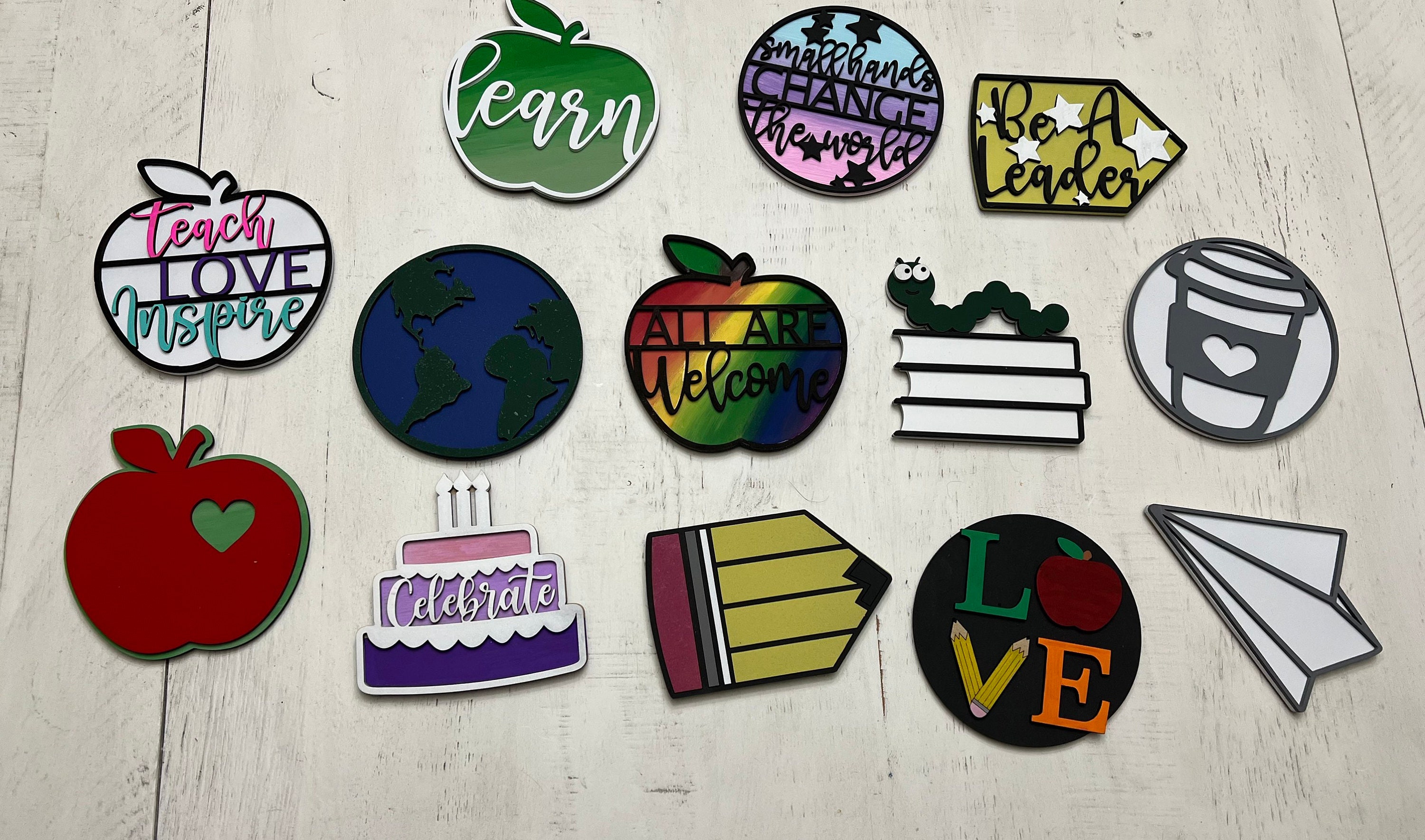 Teacher Classroom Interchangeable Sign Teacher Gift Welcome to - Etsy