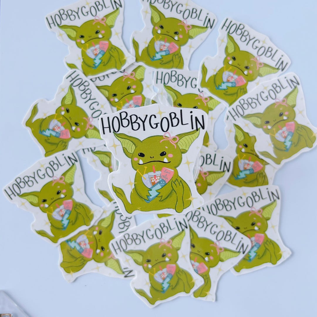 Hobby Goblin Sticker - Etsy