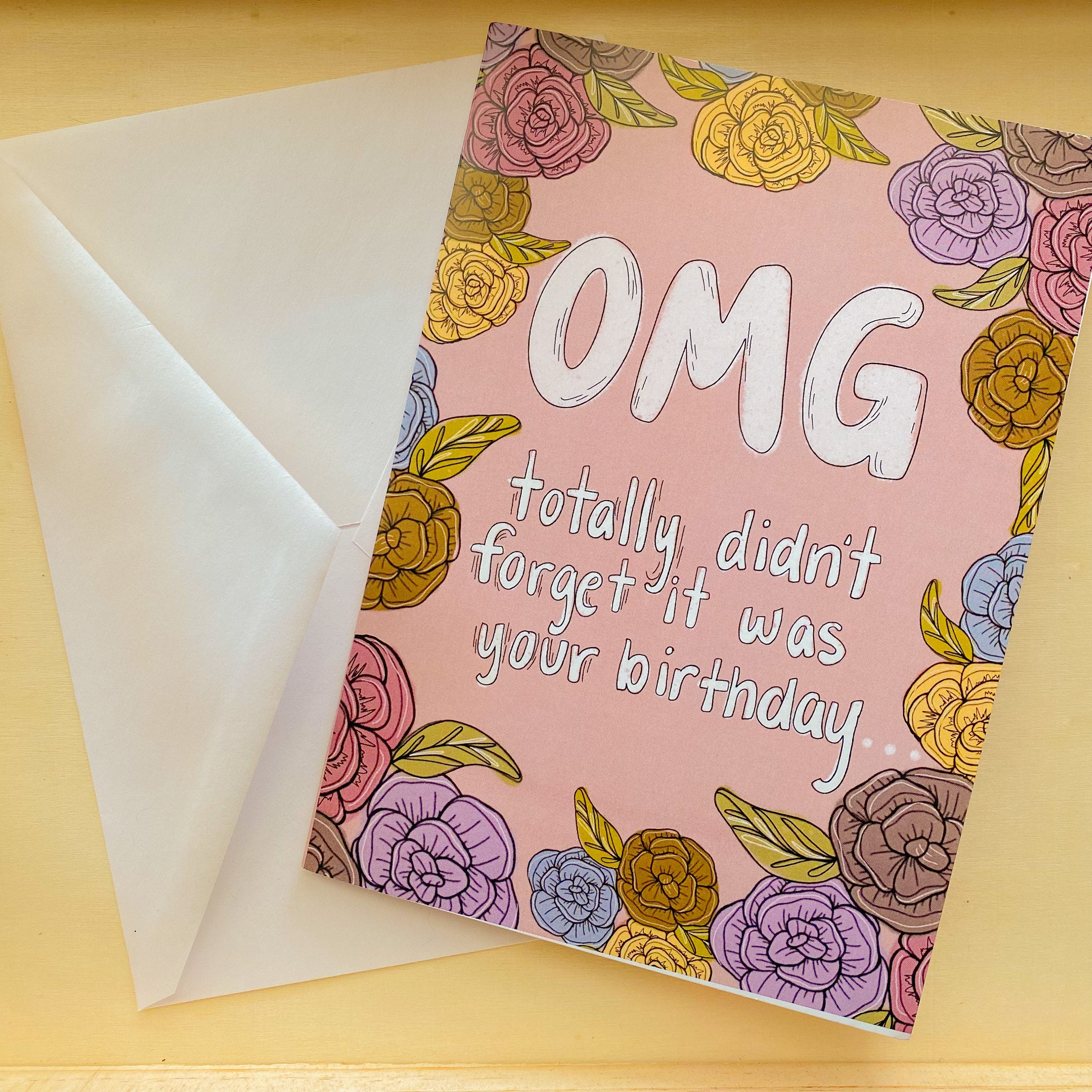 OMG Birthday Card - Etsy