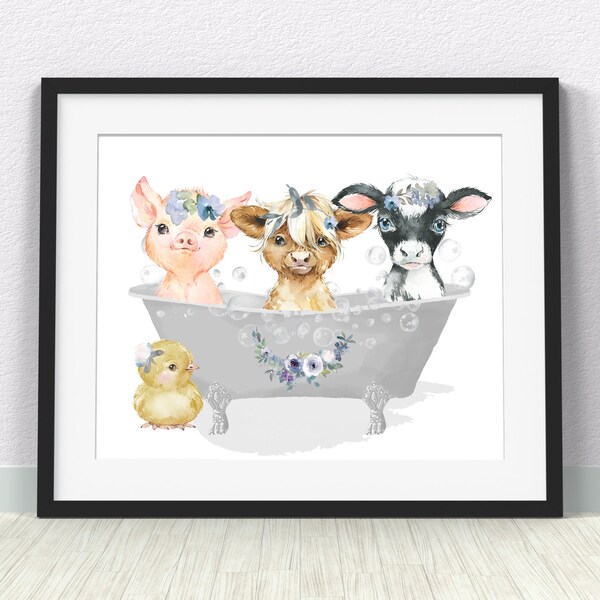 Farmhouse Bathroom - Etsy