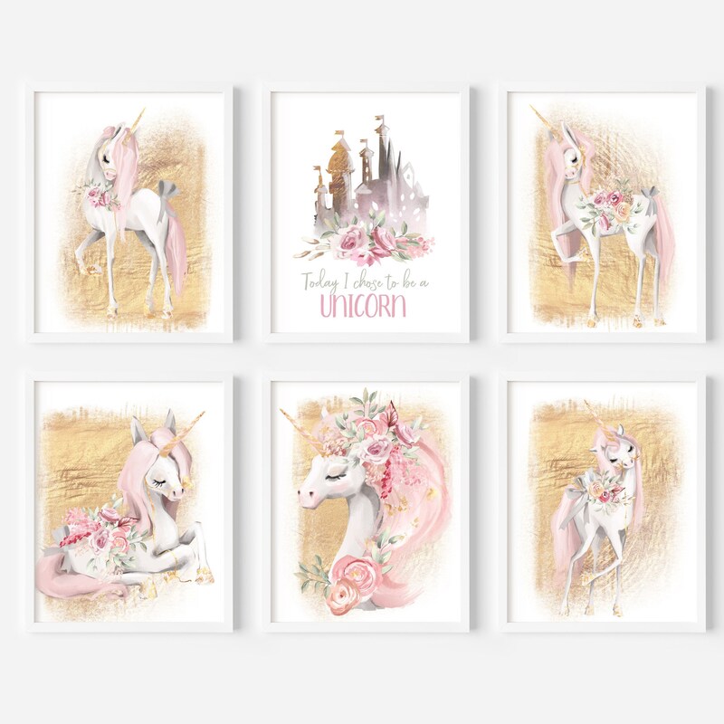 Unicorn Poster - Etsy