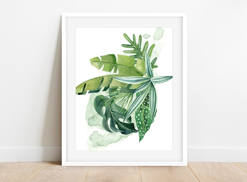 Plants Print PRINTABLE WALL ART Plant Lover Decor Plant | Etsy
