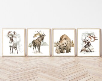 Wildlife Wall Art - Etsy