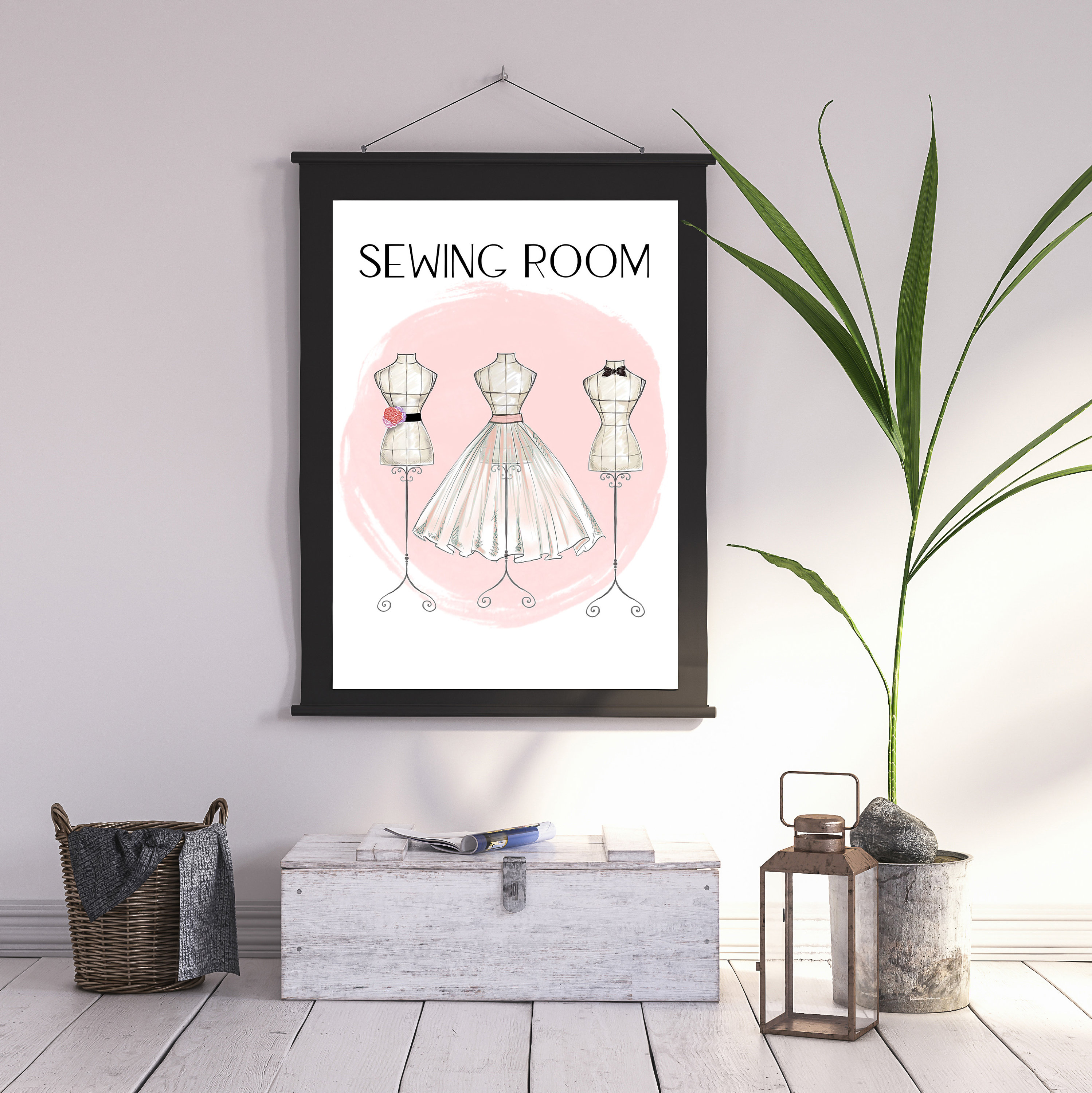 Sewing Room Wall Art PRINTABLE WALL ART Gift for Seamstress | Etsy