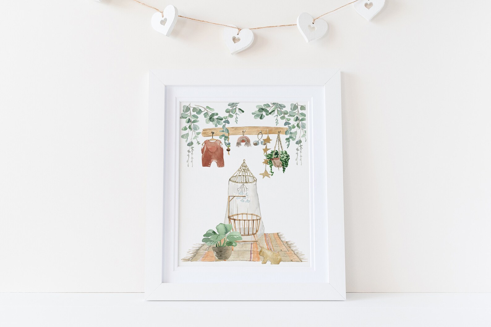 Boho Baby PRINTABLE WALL ART Boho Nursery Decor Neutral | Etsy