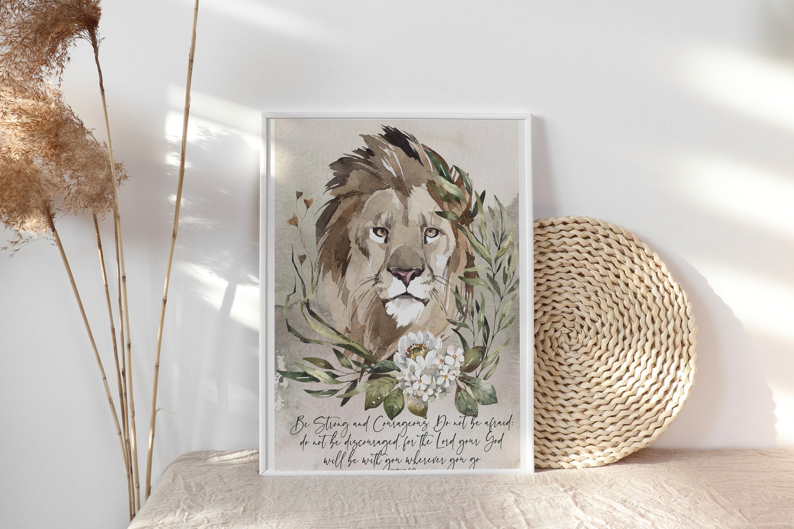 Christian PRINTABLE WALL ART Scripture Wall Poster | Etsy