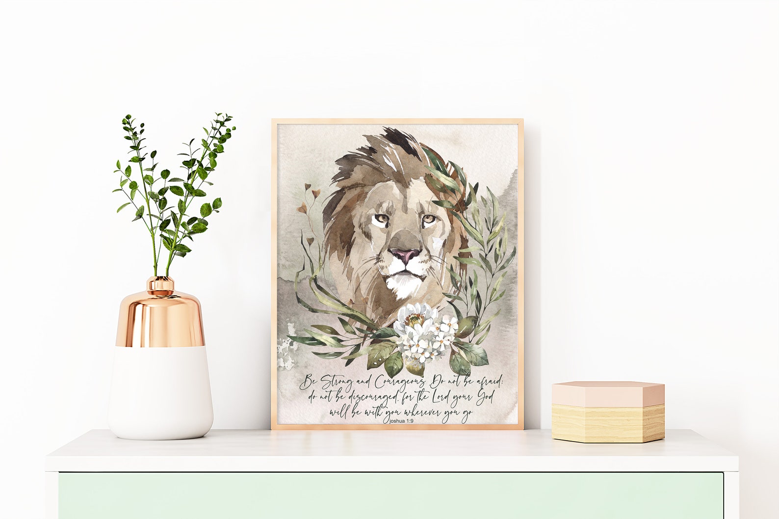 Christian PRINTABLE WALL ART Scripture Wall Poster | Etsy