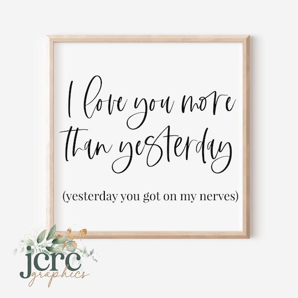 Loved You Yesterday - Etsy