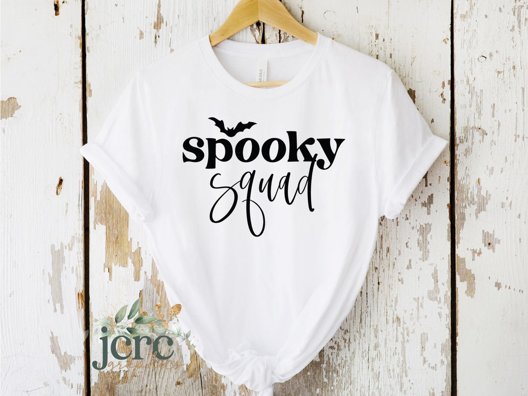 Spooky Squad SVG | Funny Halloween Design for Her | Perfect for Makers ...
