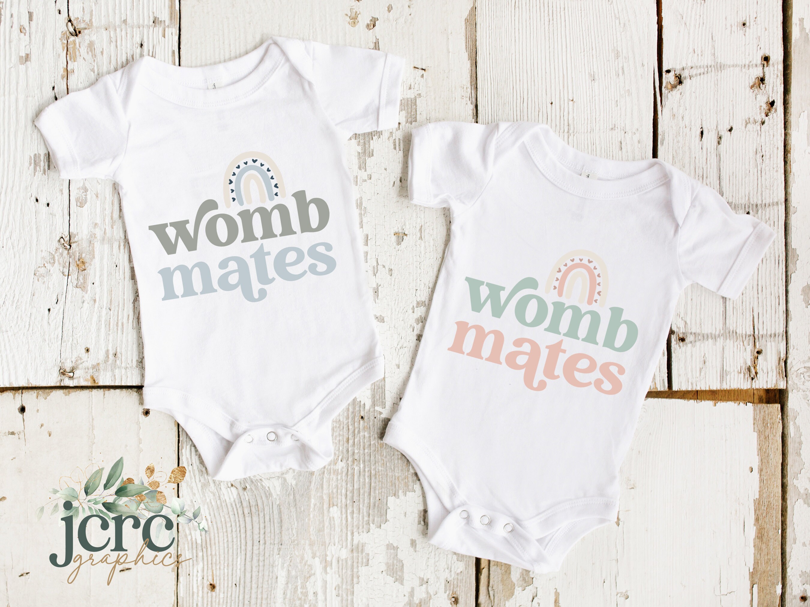 Womb Mates SVG Twin Baby Svg New Baby Svg Newborn Svg - Etsy