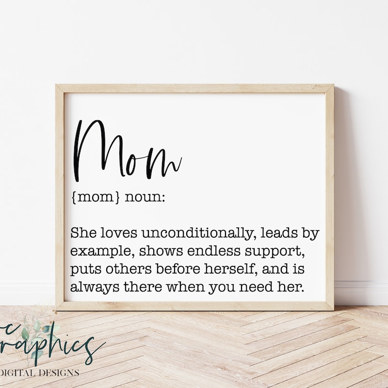 Mom Definition - Etsy
