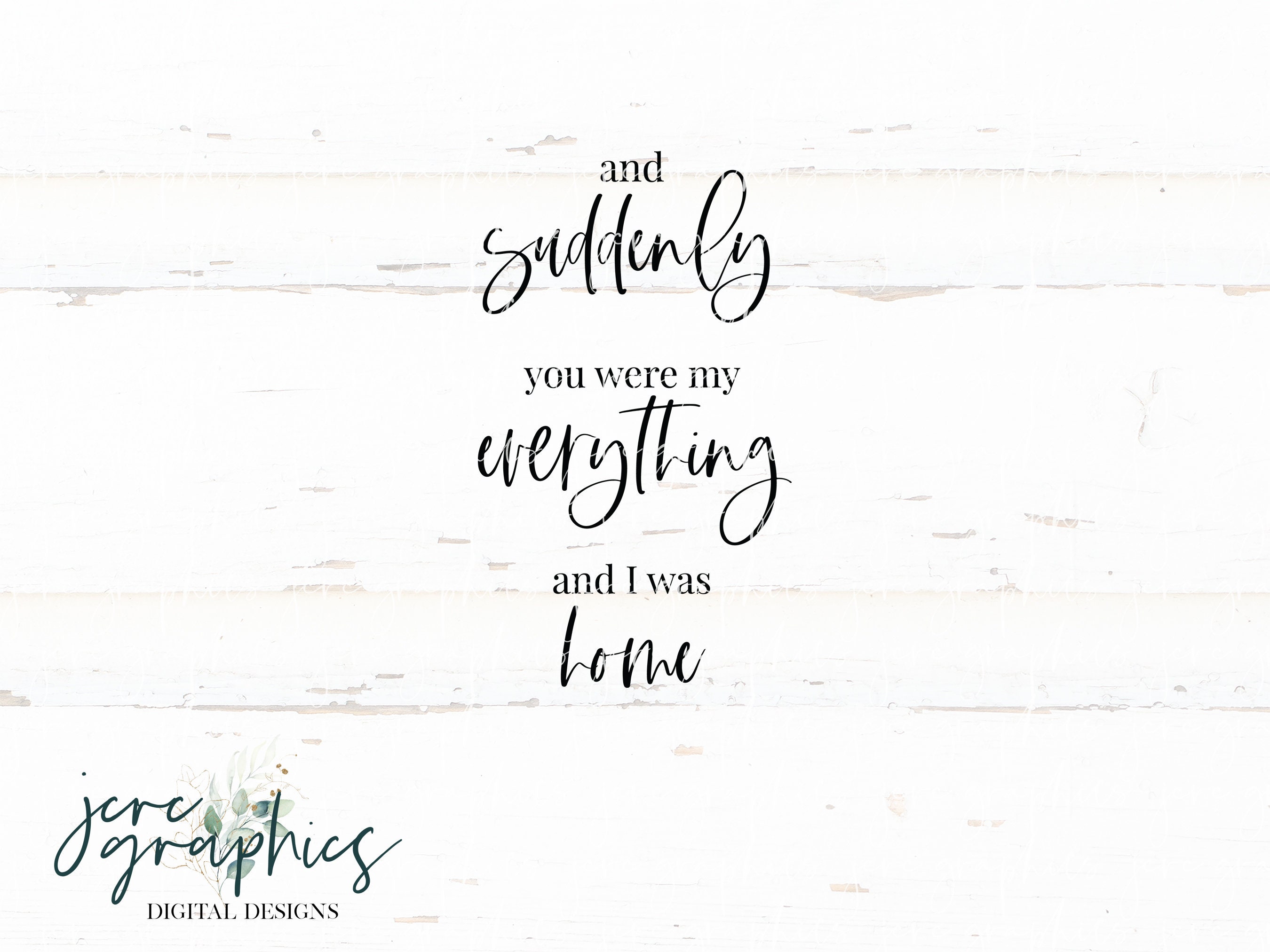 You Were My Everything SVG Love Svg Bedroom Sign Svg - Etsy