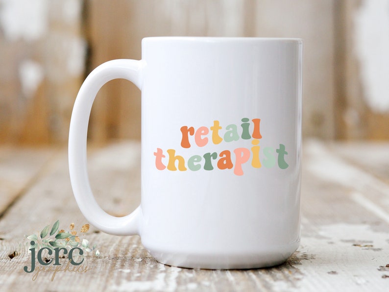 Retail Therapist SVG | Therapist Life Svg | Therapy Shirt | Funny Shirt ...