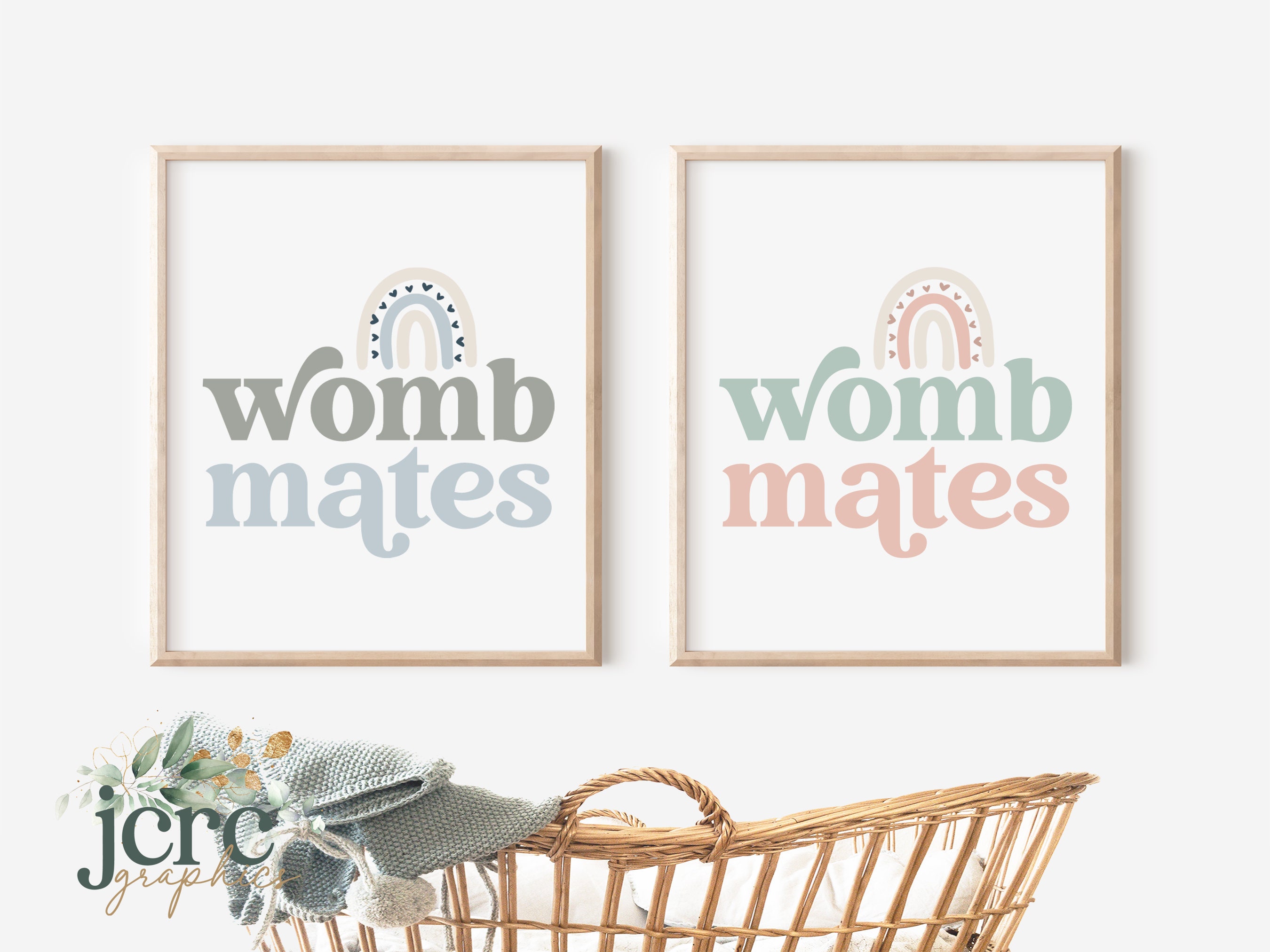 Womb Mates SVG Twin Baby Svg New Baby Svg Newborn Svg - Etsy