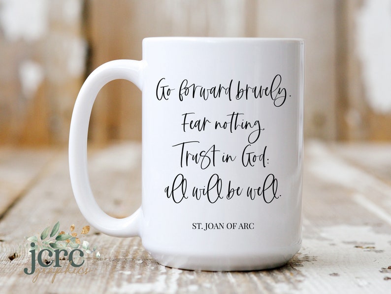 Go Forward Bravely SVG | Trust in God Svg | Religious Sign Svg ...