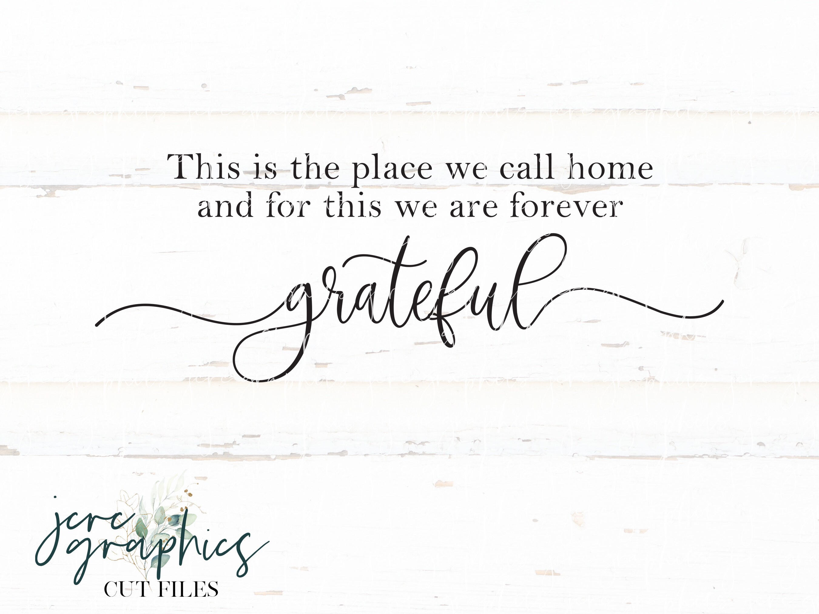 This is the Place We Call Home SVG Entryway Sign Svg - Etsy