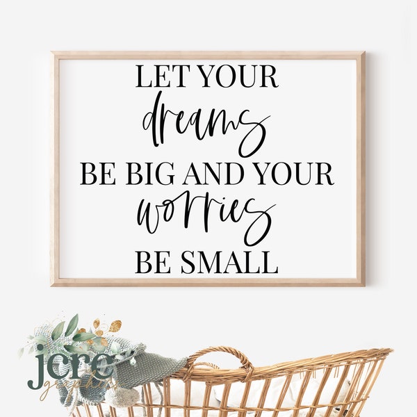 Let Your Dreams - Etsy