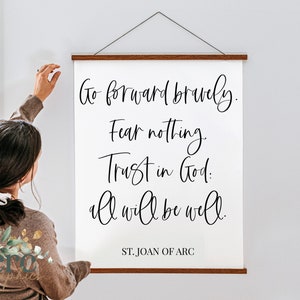 Go Forward Bravely SVG Trust in God Svg Religious Sign Svg Christian ...