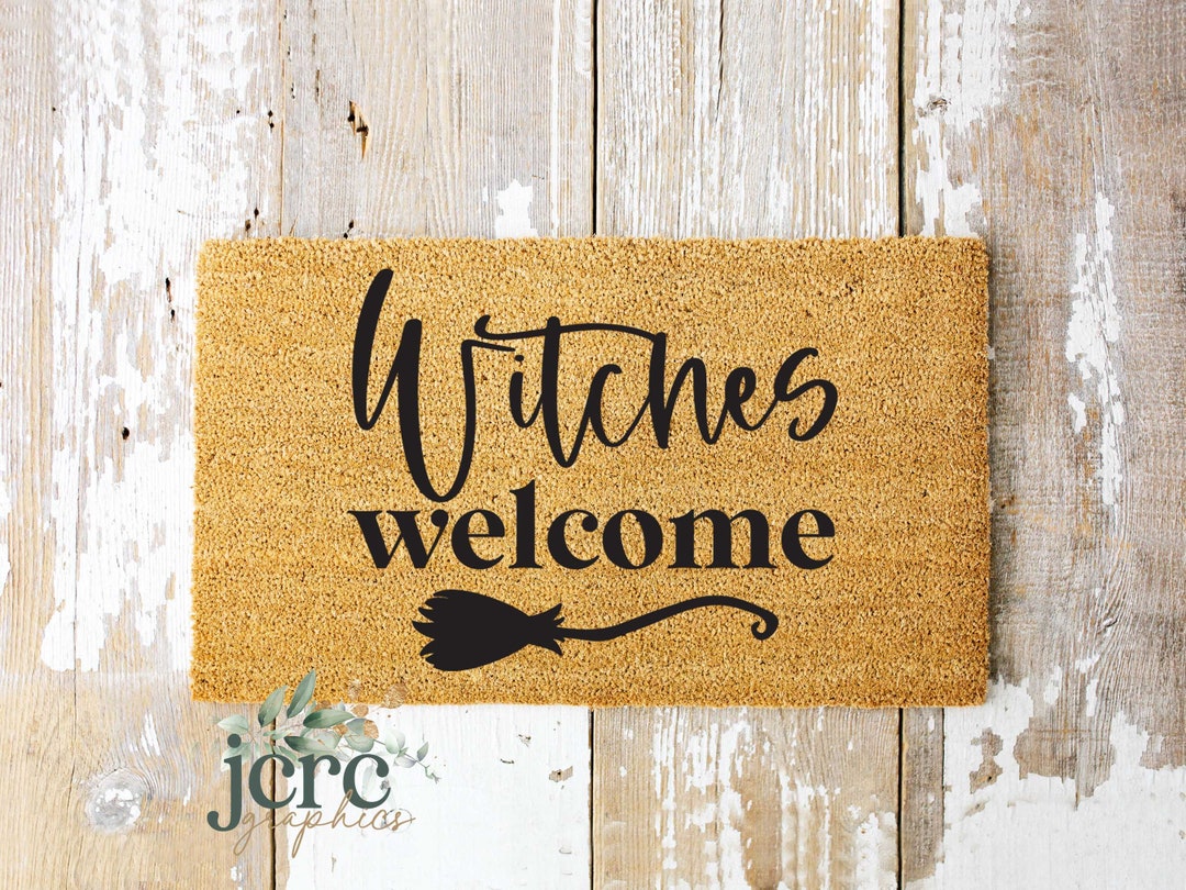 Witches Welcome SVG Welcome Witches Svg Wicked Witch - Etsy