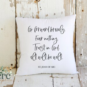 Go Forward Bravely SVG Trust in God Svg Religious Sign Svg Christian ...