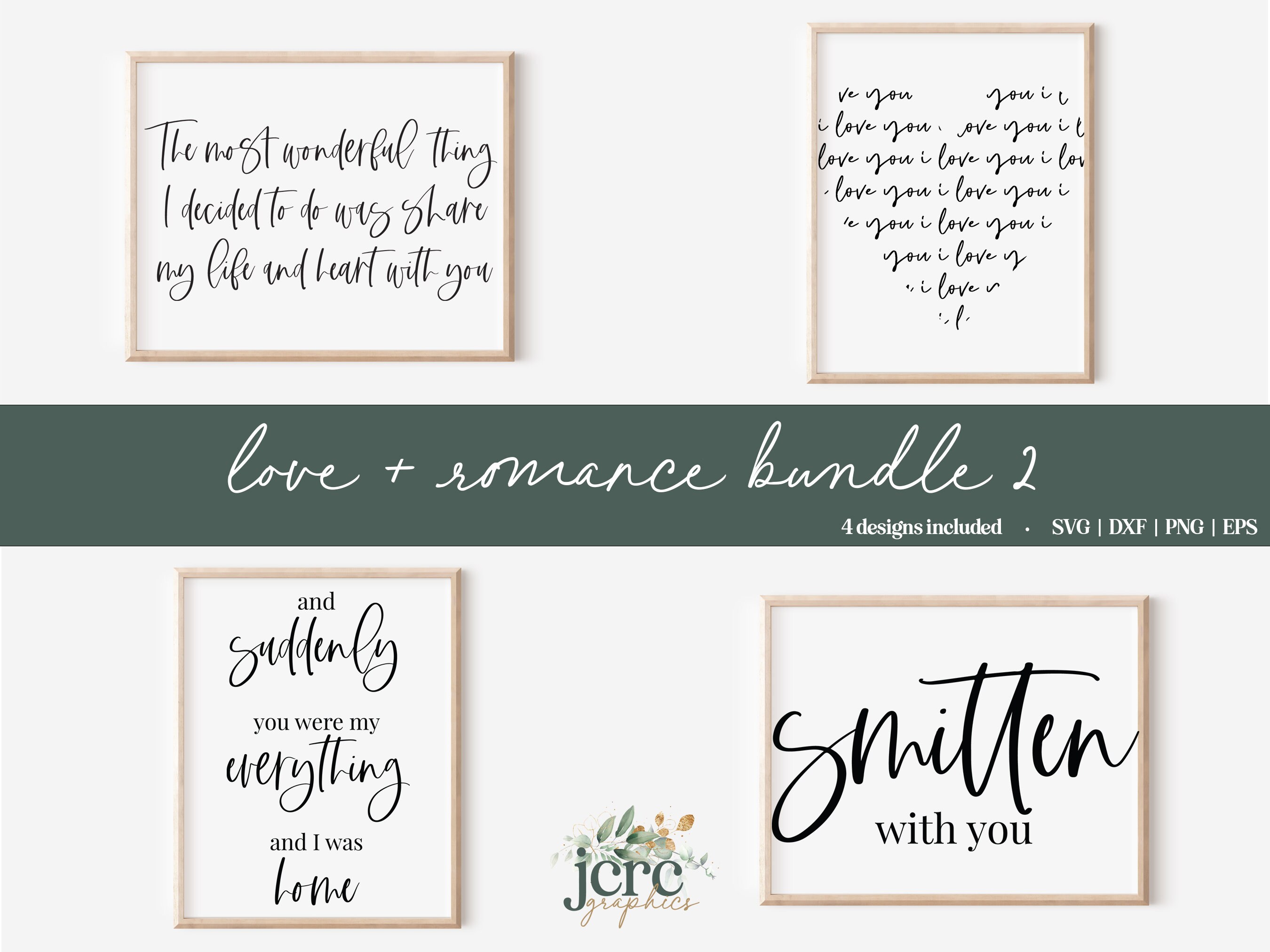 Love Romance Sign SVG BUNDLE 2 Bedroom Sign Svg - Etsy