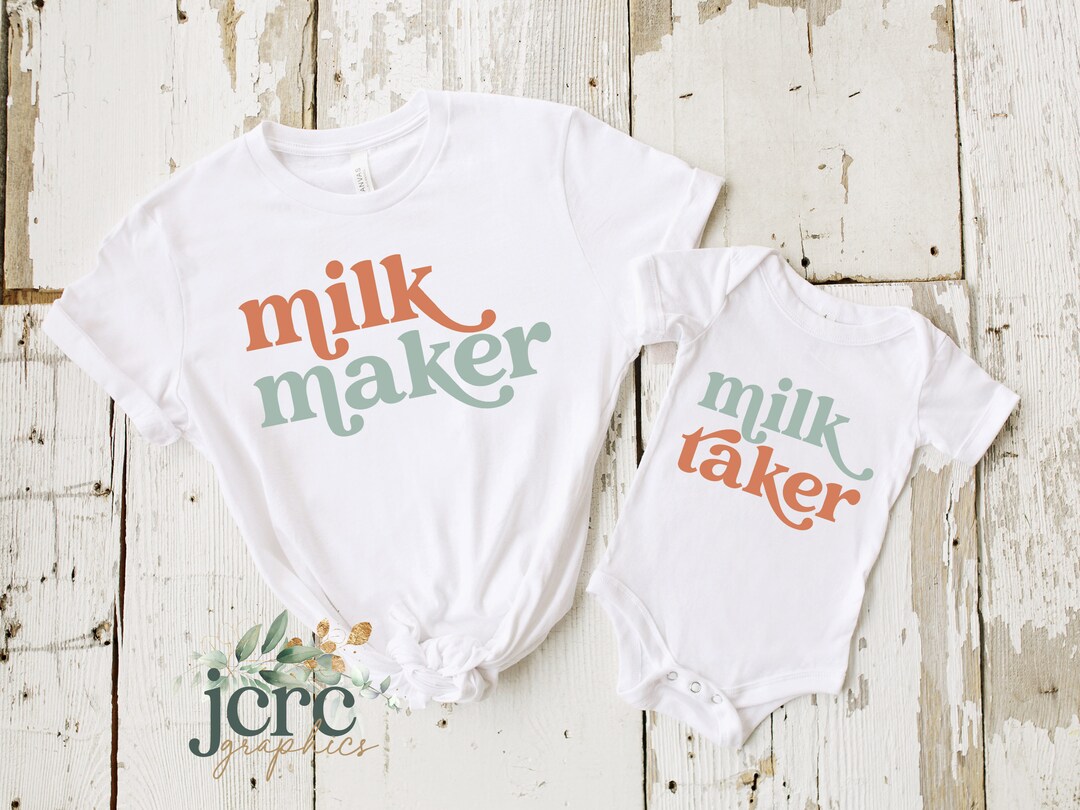 Milk Maker SVG | Milk Taker SVG | Mommy and Me Shirt | Mommy and Me Svg ...