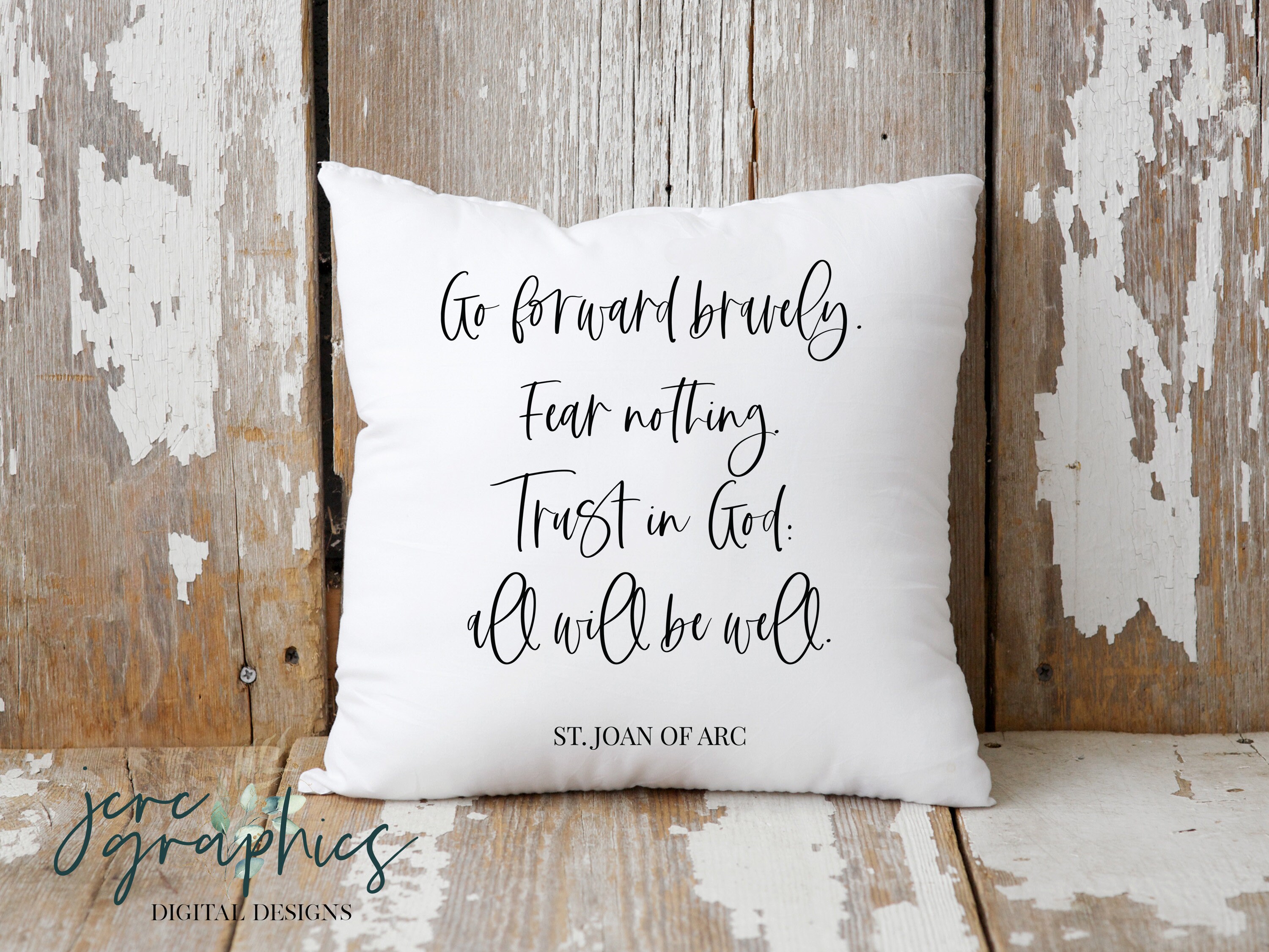 Go Forward Bravely SVG Trust in God Svg Religious Svg - Etsy