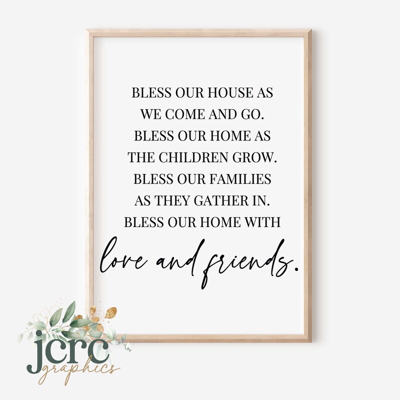 Bless This House - Etsy