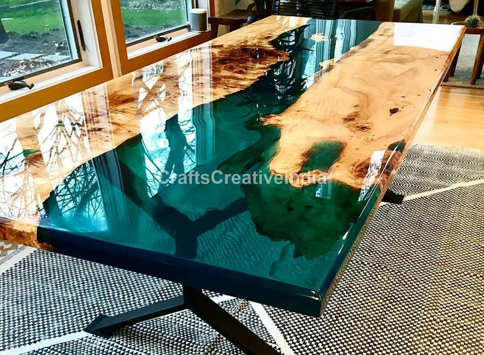 Epoxidharz Tisch Epoxidharz Esstisch Epoxy Tisch Resin - Etsy