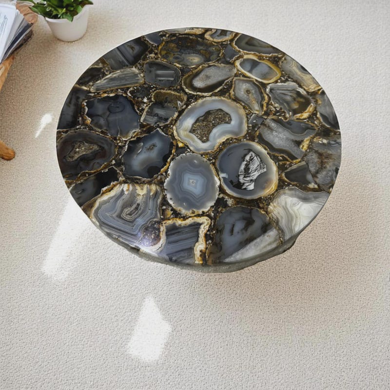Geode Table Top - Etsy