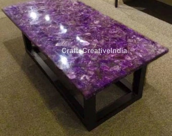 Amethyst Coffee Table - Etsy