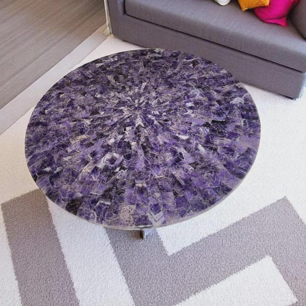 Amethyst Table - Etsy
