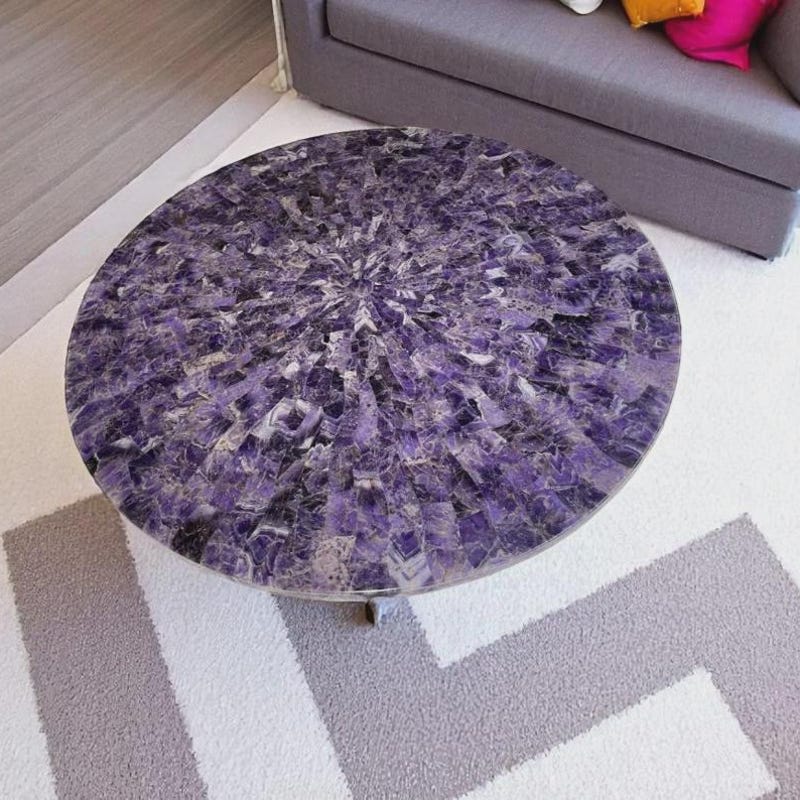 Amethyst Table - Etsy