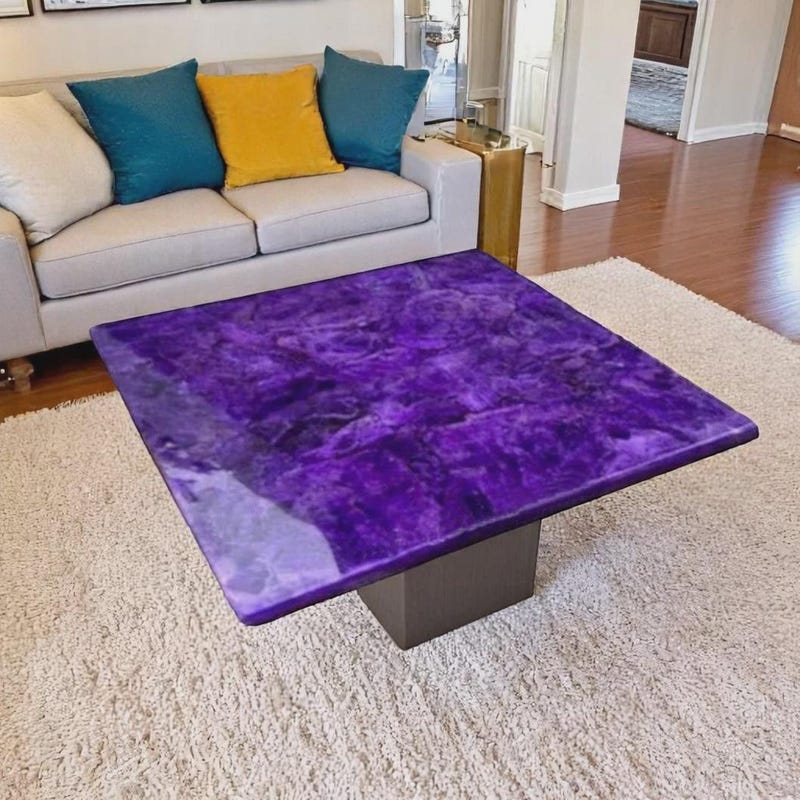 Amethyst Table - Etsy