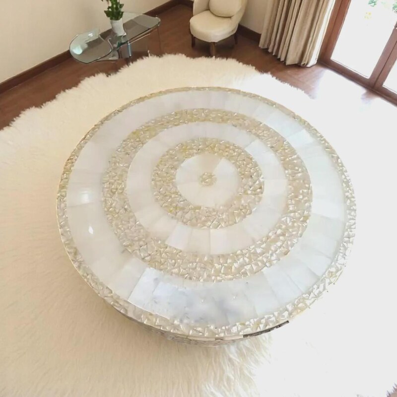 Selenite Coffee Table - Etsy UK