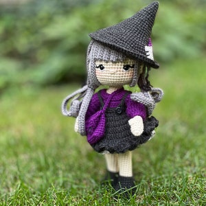 Witch Girl Doll Crochet Witch Girl Doll High Quality Handmade Gift for ...