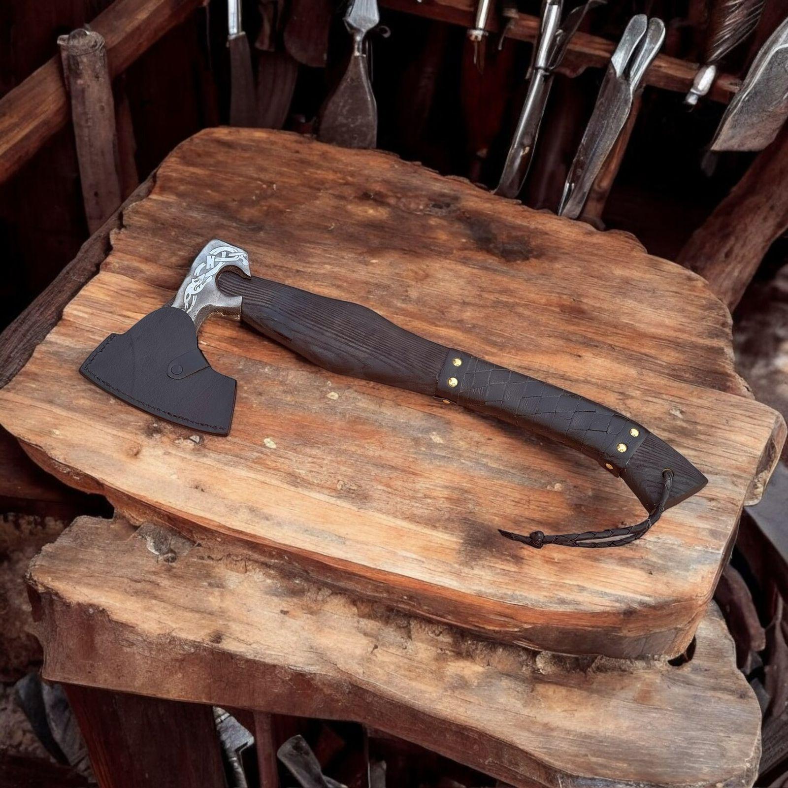 Axe With Sheath- Axe for Men- Gift for Outdoorsmen- Christmas Gift ...