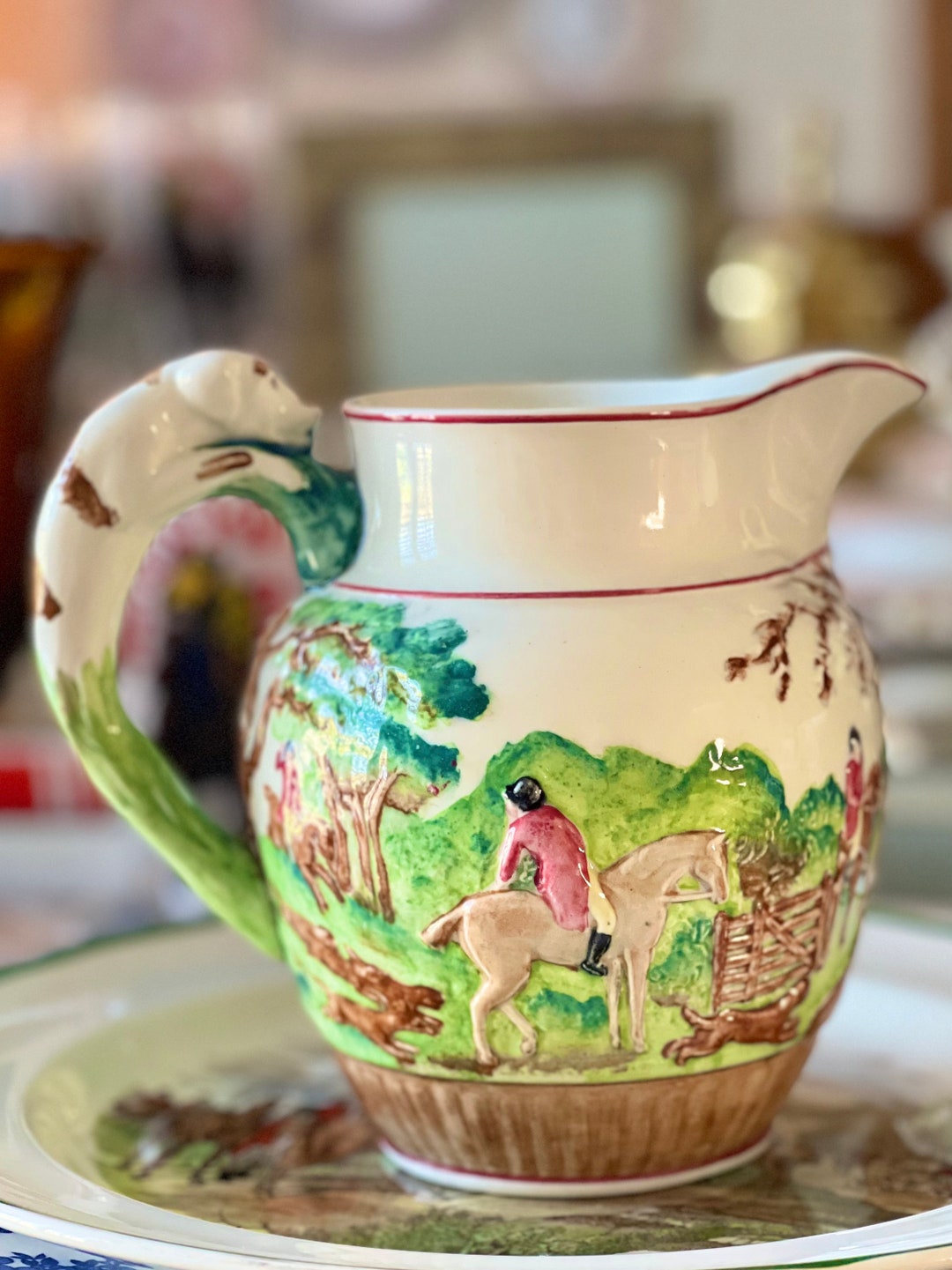 Wedgwood D Ye Ken John Peel Pitcher, 5.5 - Etsy