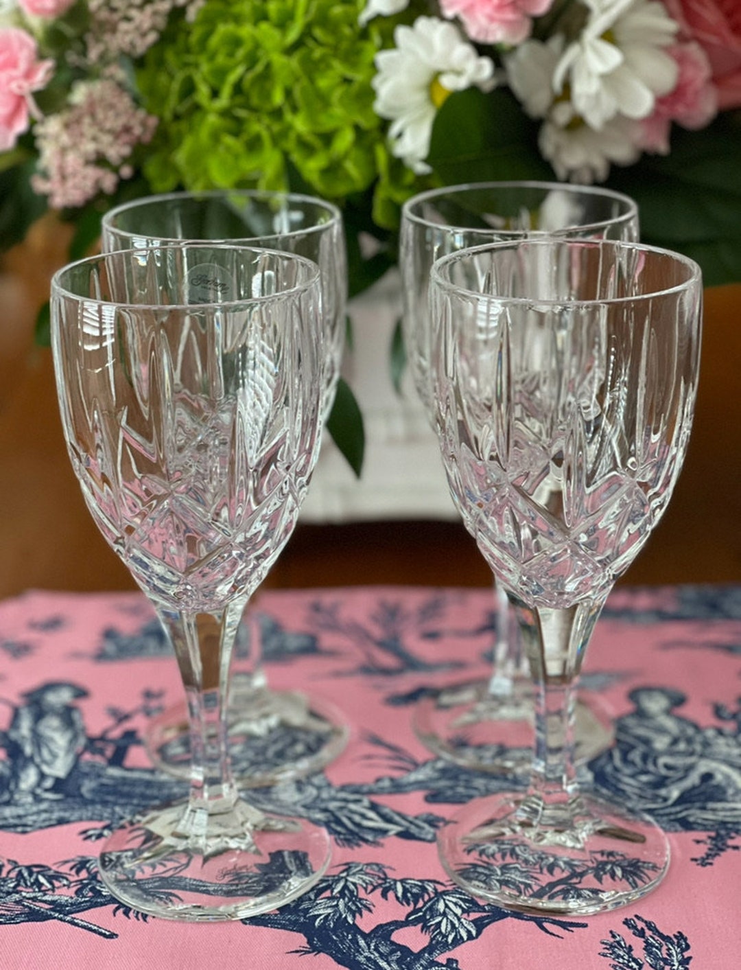 Vintage Gorham "lady Anne Signature" Water Goblets - Etsy