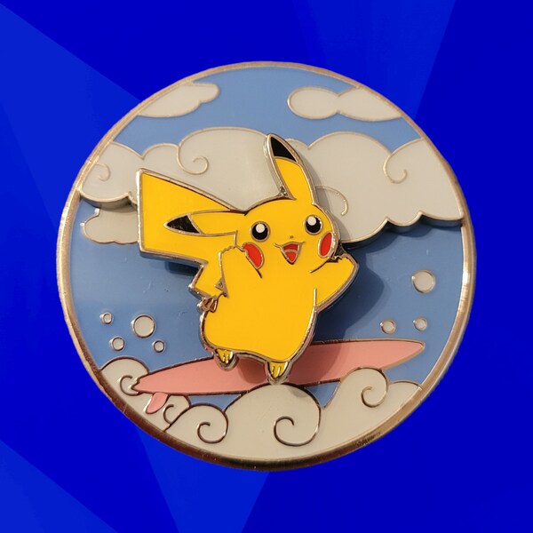 Pikachu Pin - Etsy