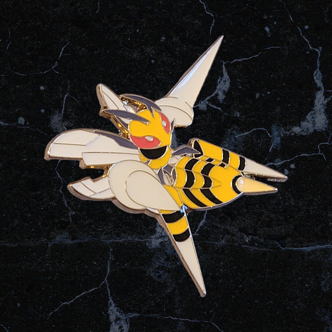 Pokémon Official Pin Mega Beedrill - Etsy