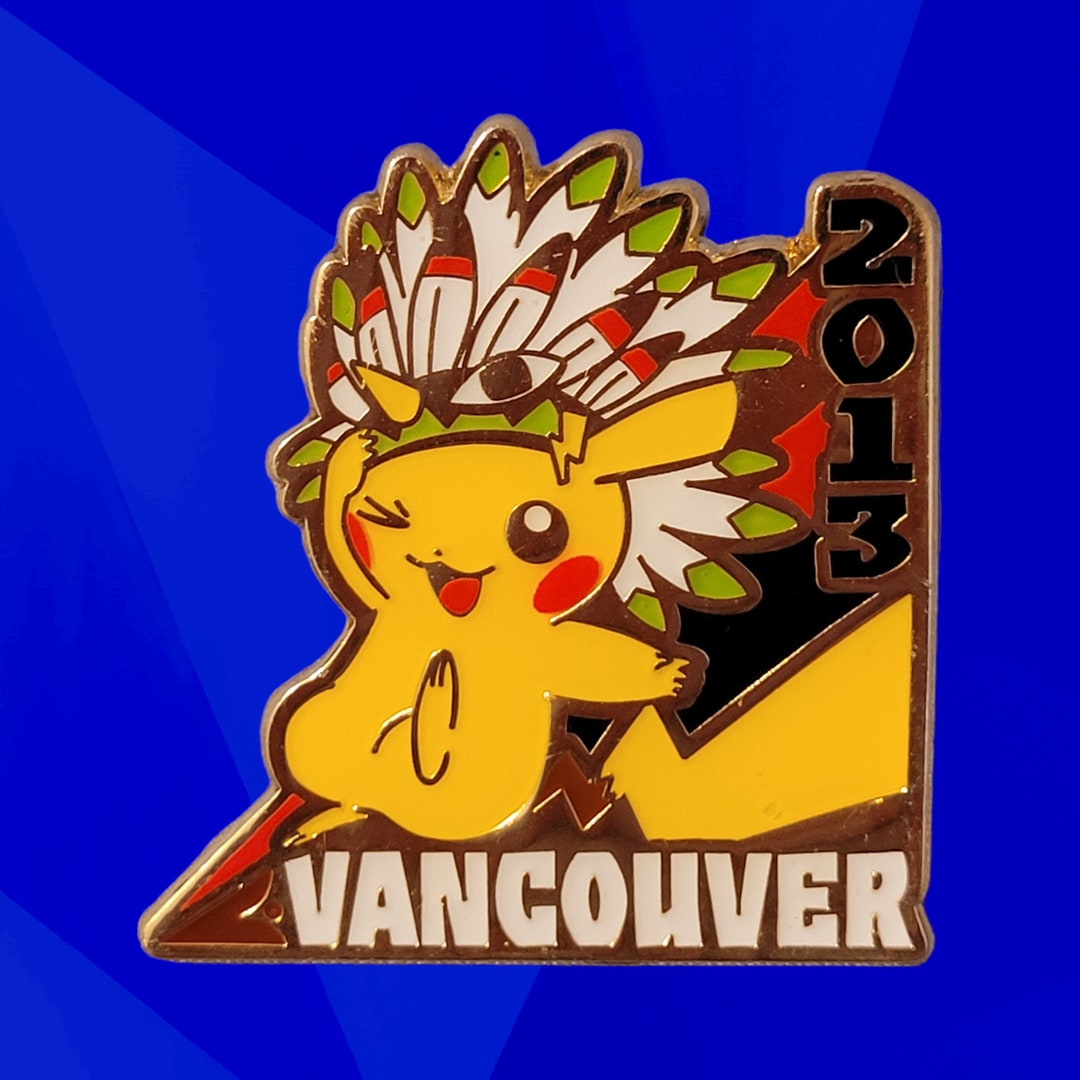 Pokémon Official Pin - City Pikachu - Vancouver 2013 - Etsy