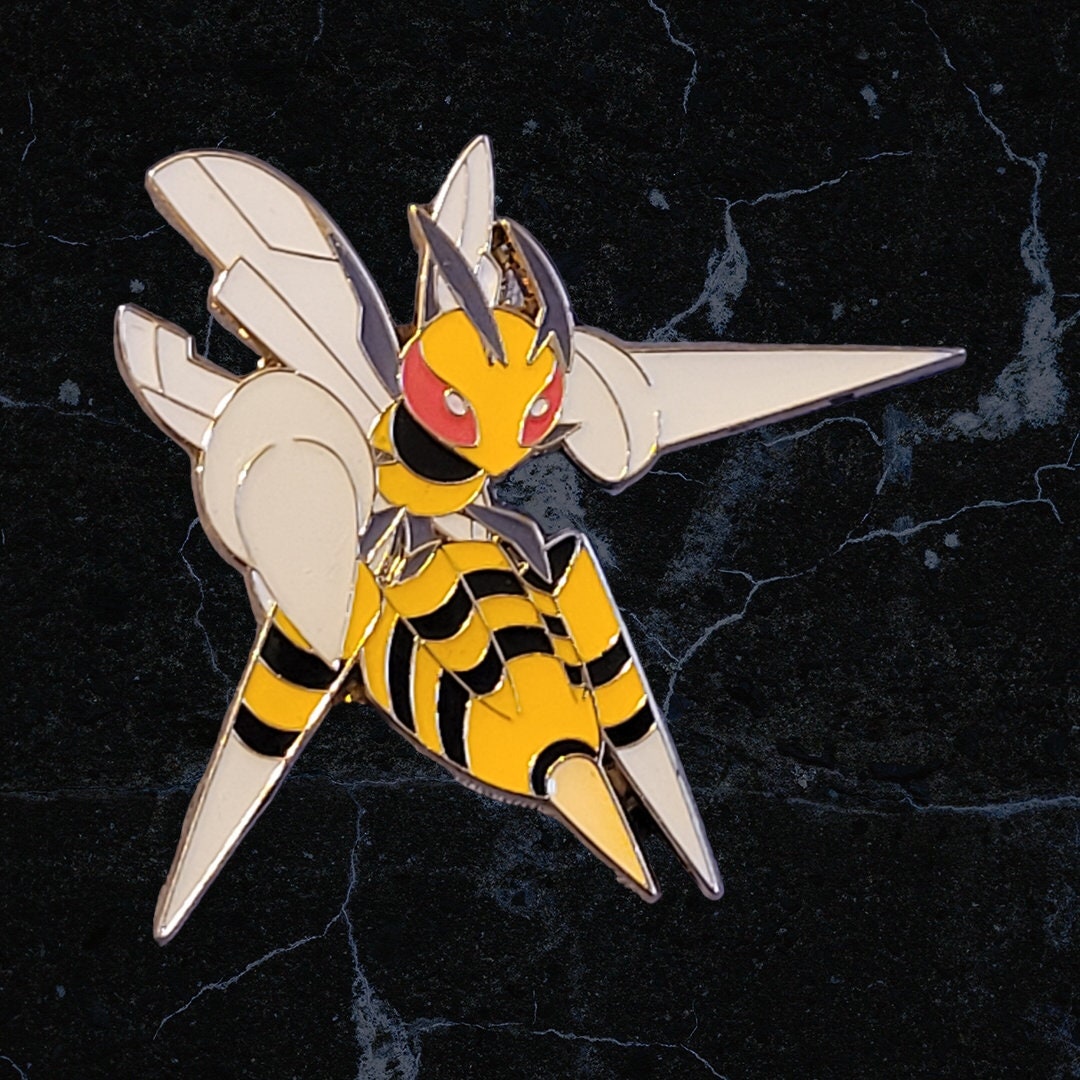 Pokémon Official Pin - Mega Beedrill - Etsy